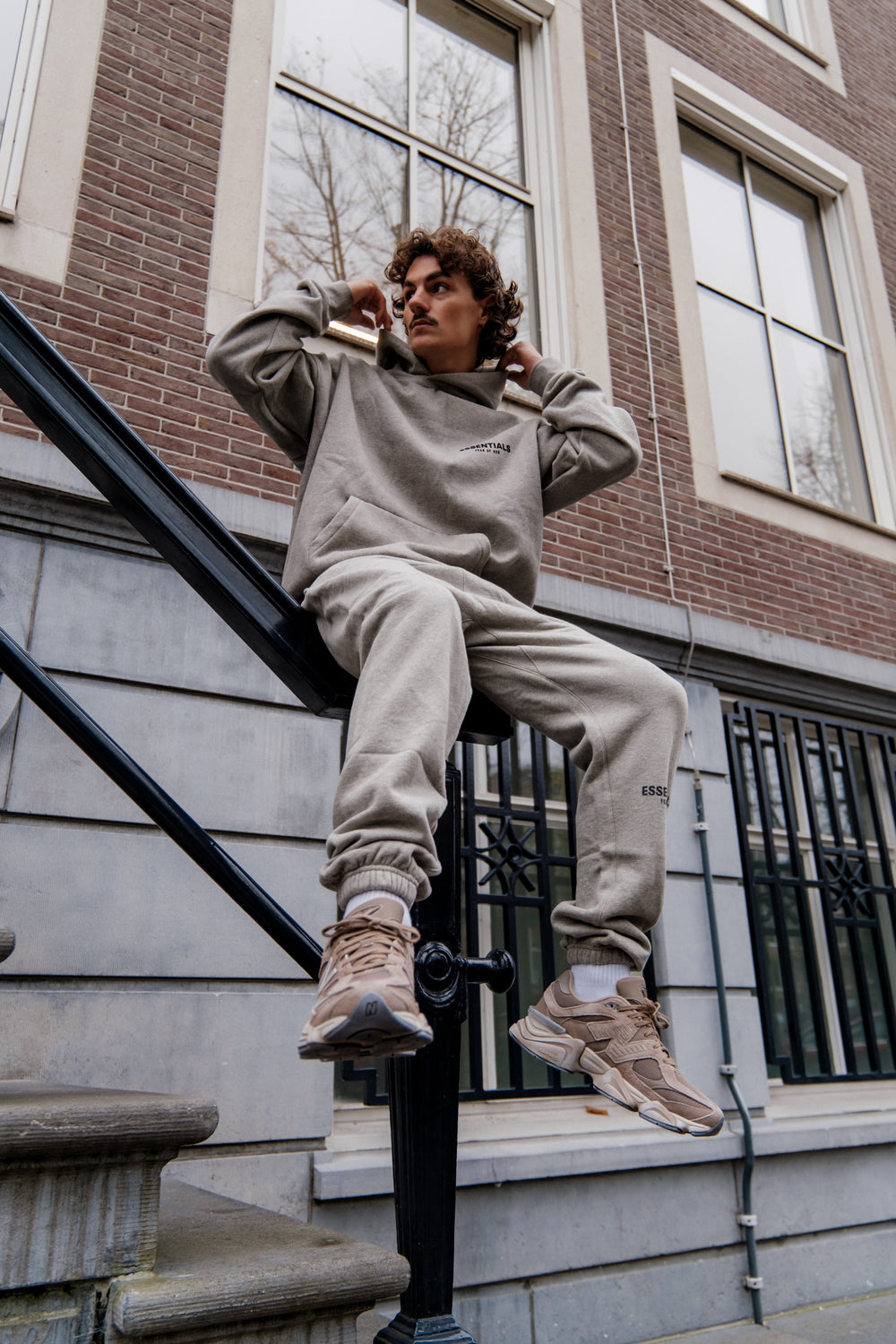 Fear of God Essentials Dark Oatmeal Full set | SneakerAsk