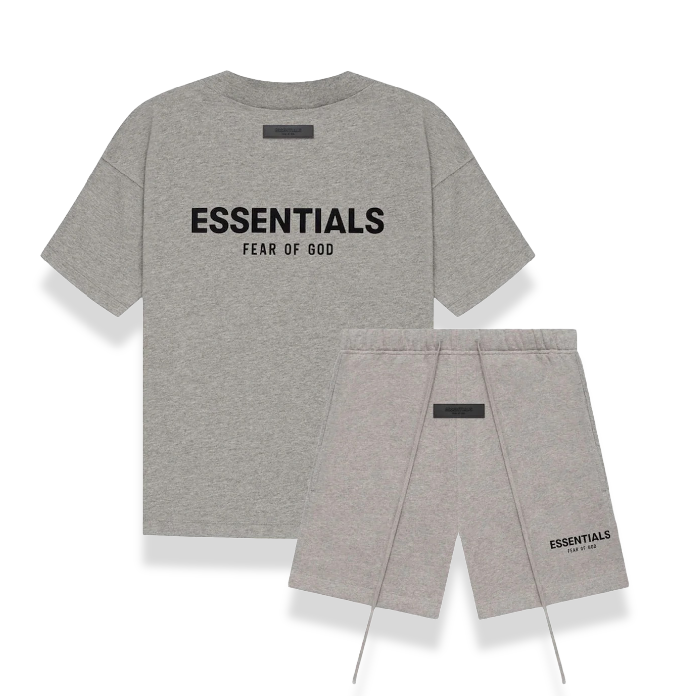 Fear of God Essentials Dark Oatmeal Summer set | SneakerAsk