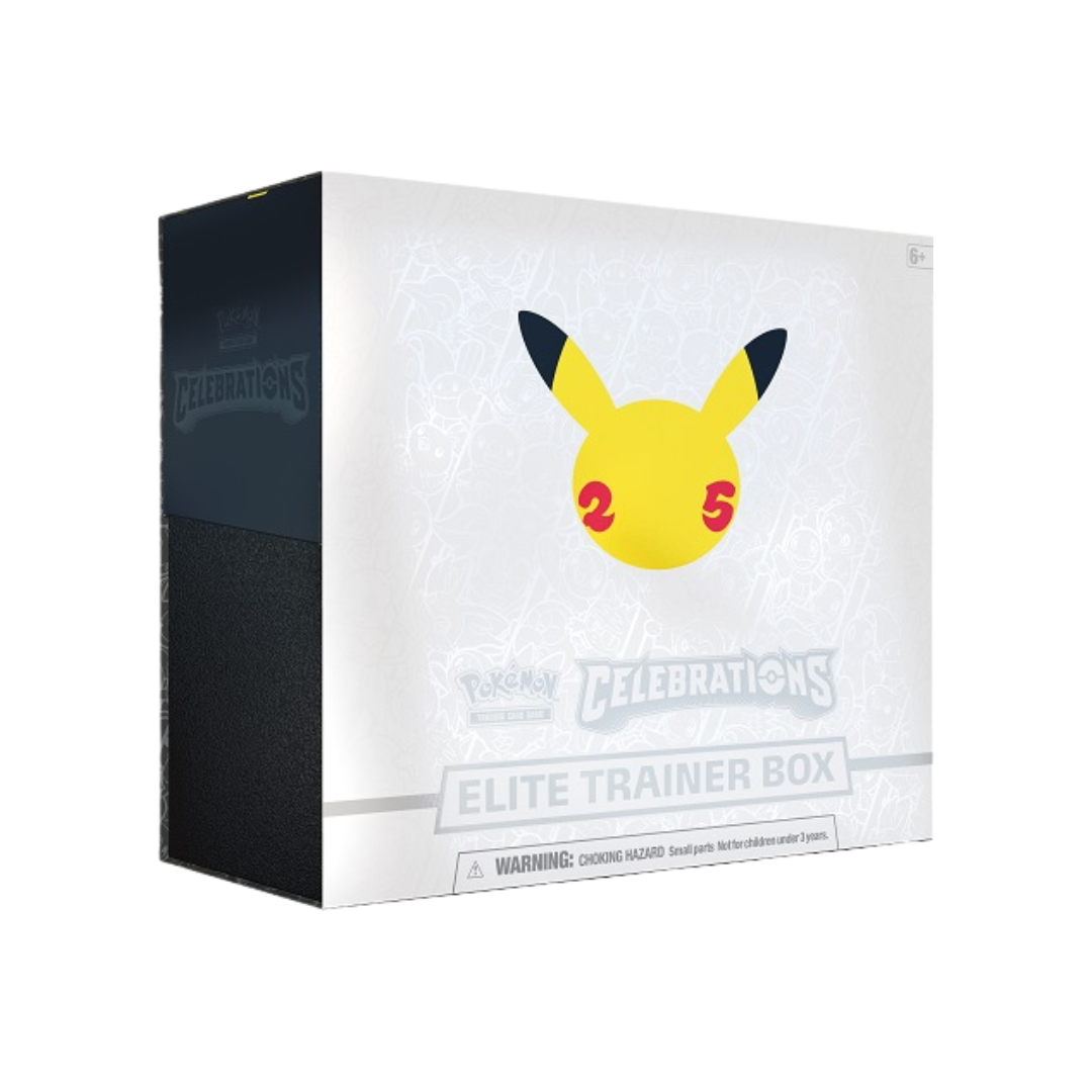 Pokémon 25th Anniversary Celebrations Elite Trainer Box - SneakerAsk