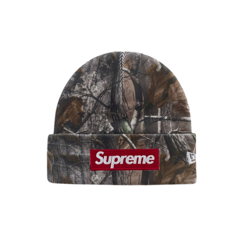 Supreme New Era Box Logo Beanie (FW25) Realtree AP Camo
