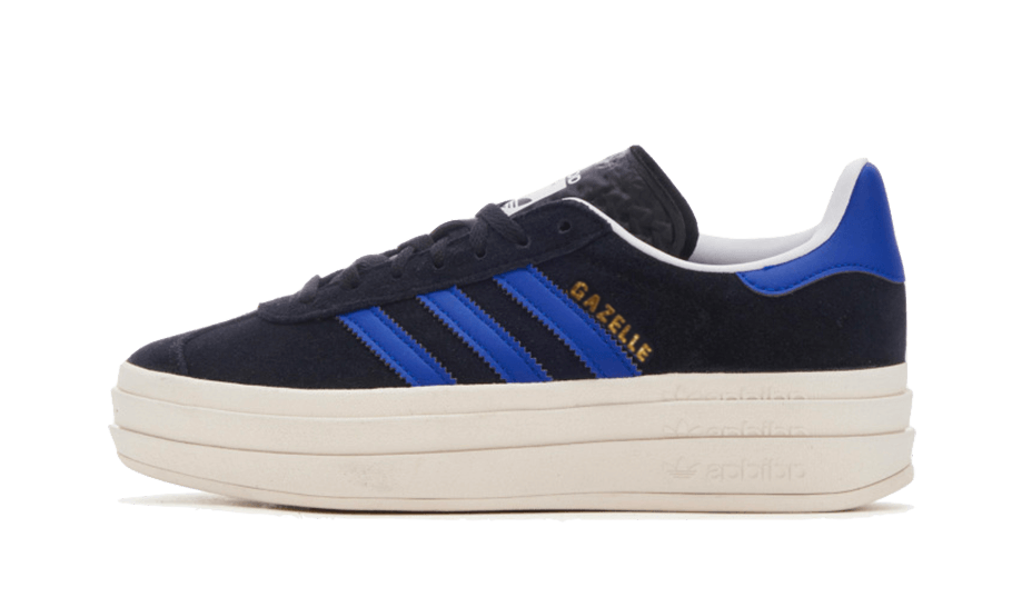 Adidas Gazelle Bold Core Black Lucid Blue (HQ4408) - SneakerAsk