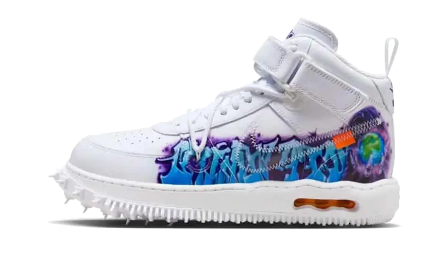 Nike Air Force 1 Mid SP Off-White Graffiti (DR0500-100) - SneakerAsk